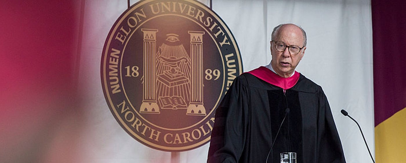 “Enough is enough,” Gergen declares at Elon commencement - Public Ed Works